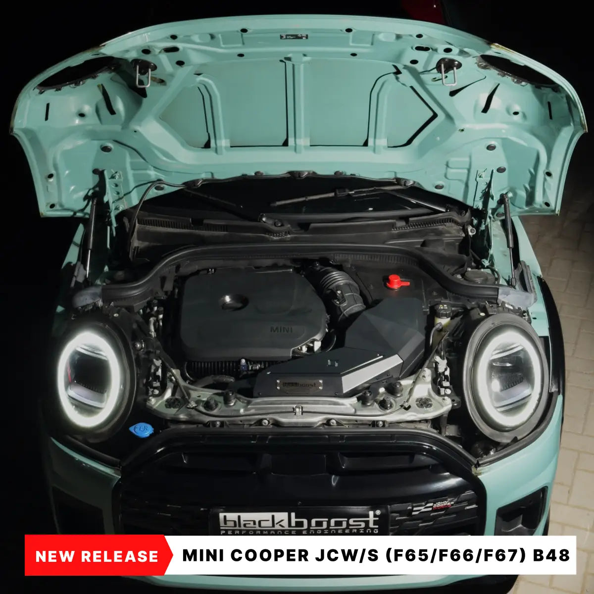 Mini Cooper JCW/S (F65/F66/F67) B48 2.0L I4 Turbo Cold Air Intake Syst ...